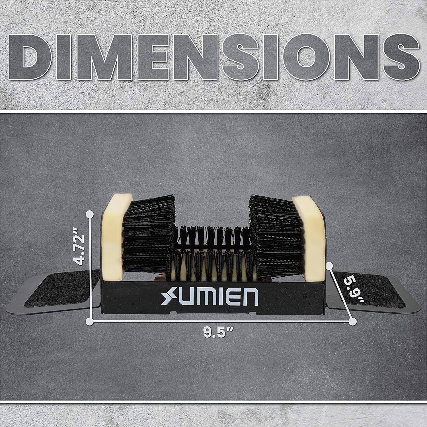 Umien Boot Scraper Brush Outdoor - Deluxe Folding Boot Cleaner Scrubber ...