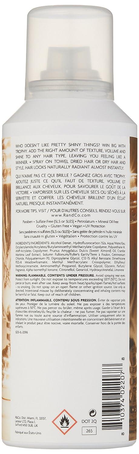 R+Co Trophy Shine + Texture Spray 6 Fl Oz - Enhance Hair with Radiant ...