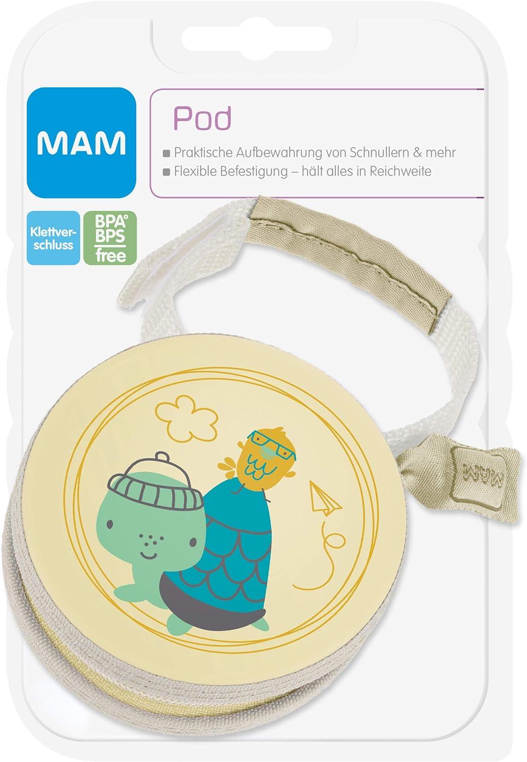 MAM Pod Dummy Bag - Turtle Yellow/Tortoise - Convenient Storage for 2 ...