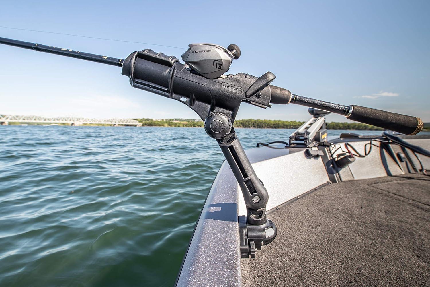 Railblaza Rod Holder II | Premium Black Fishing Rod Holder for Boats ...
