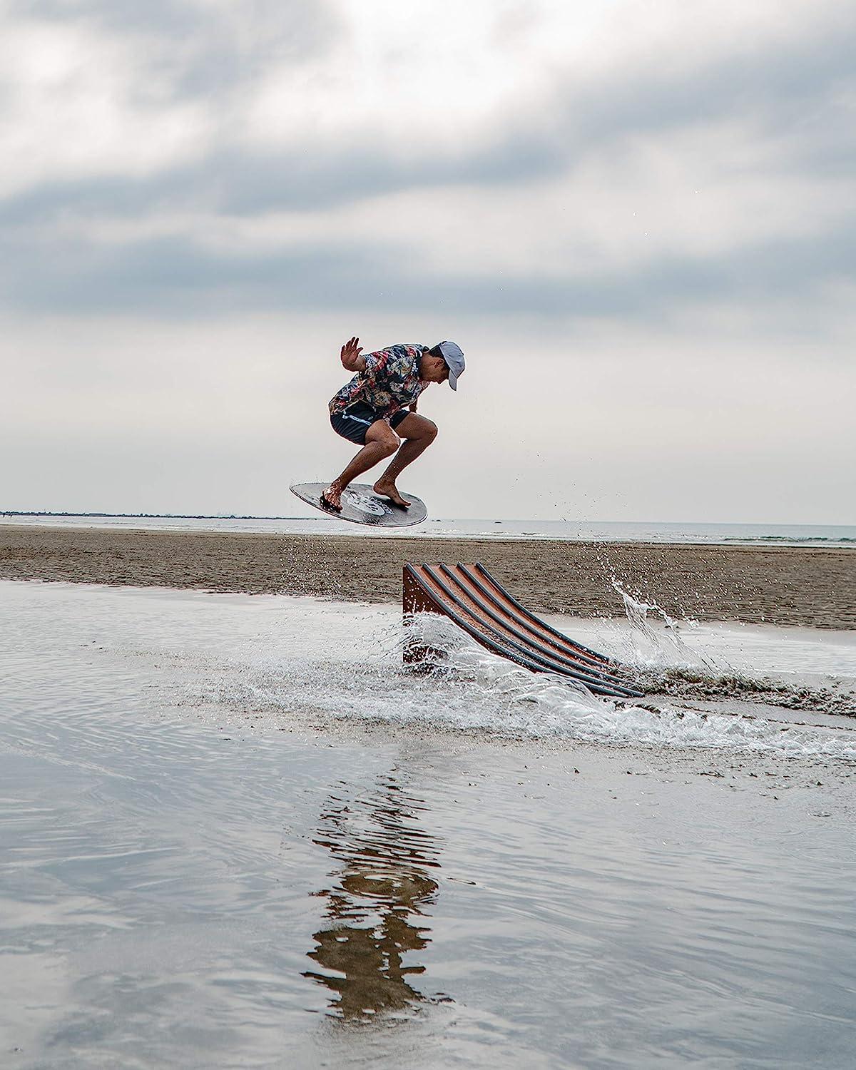 Sandfish Board Co. White Foam Traction Skimboard Cruiser 35 - Premium ...