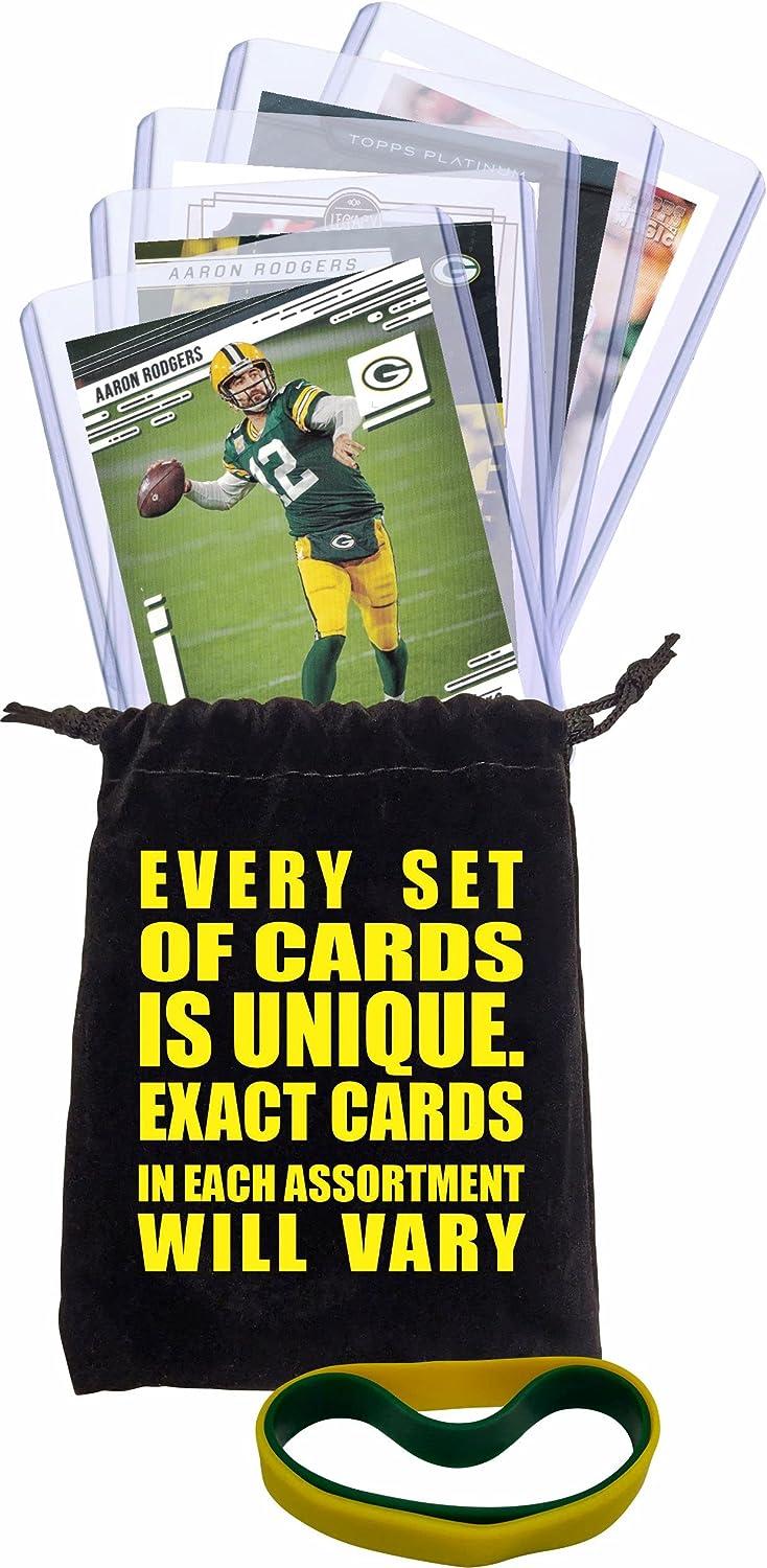 Aaron Rodgers Football Cards Assorted Bundle (5) - Green Bay Packers ...