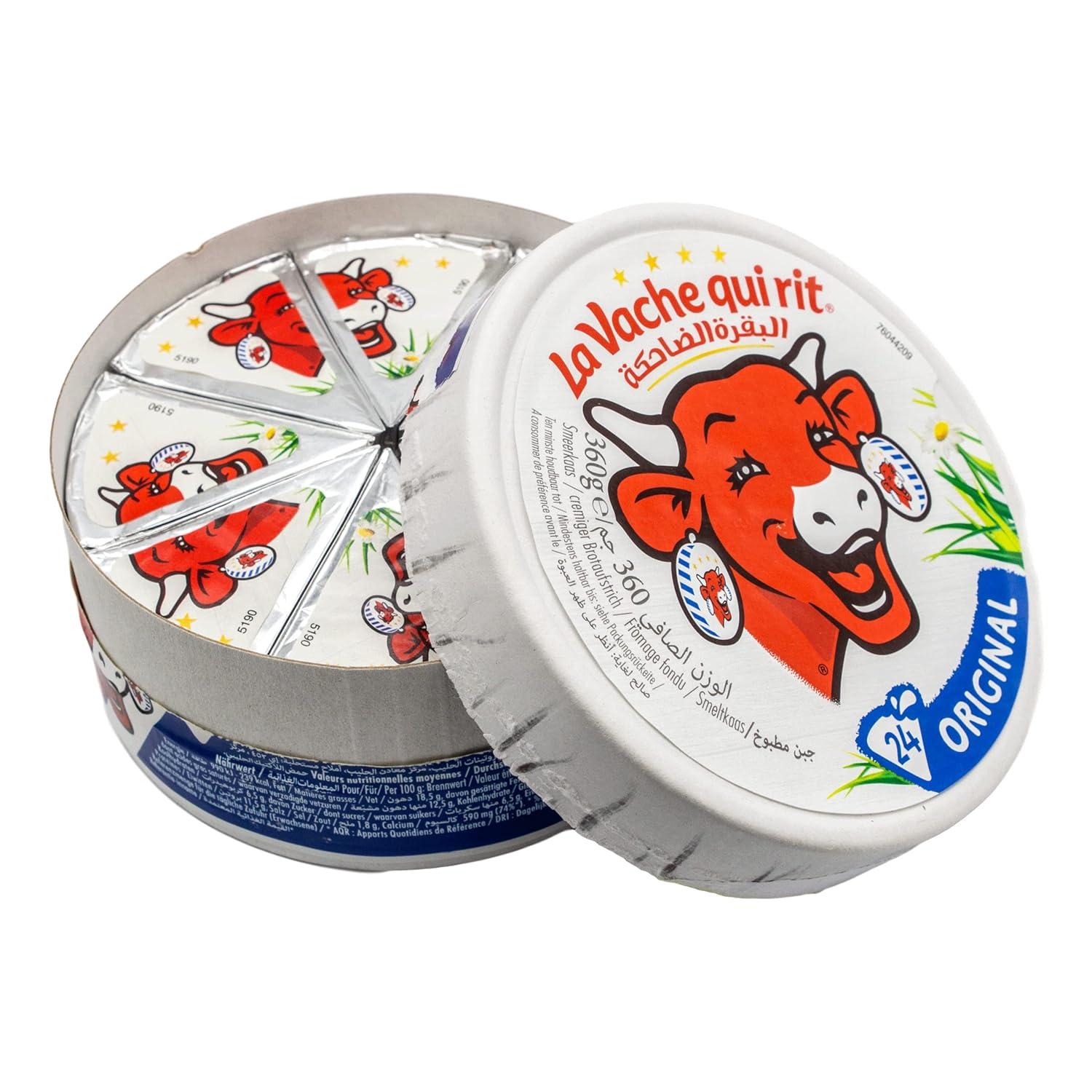 Buy La Vache Qui Rit French String Cheese - 360g Creamy Bread Spread in ...