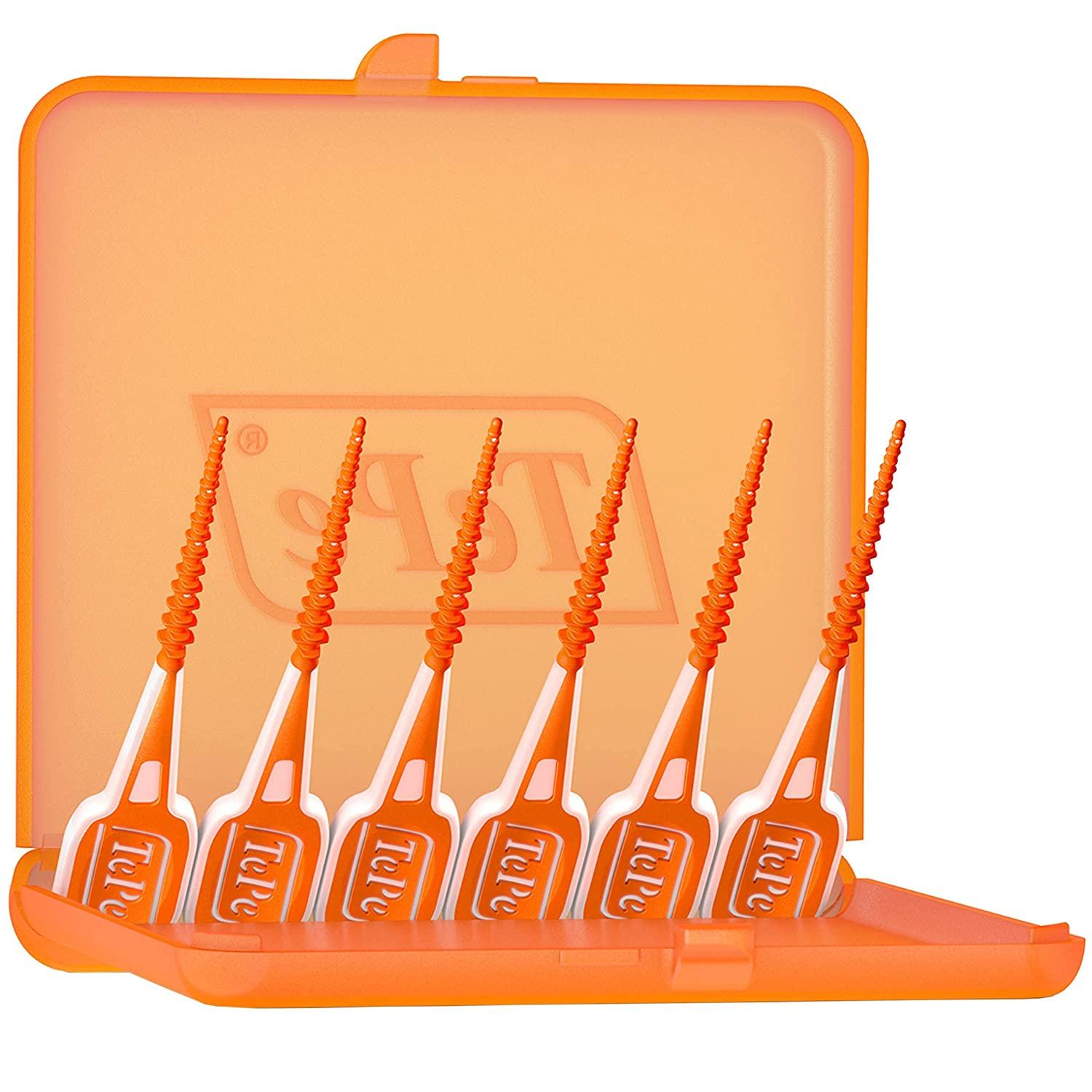 TEPE EasyPicks XS/S Orange 36-pack - Dental Floss Picks & Tooth ...