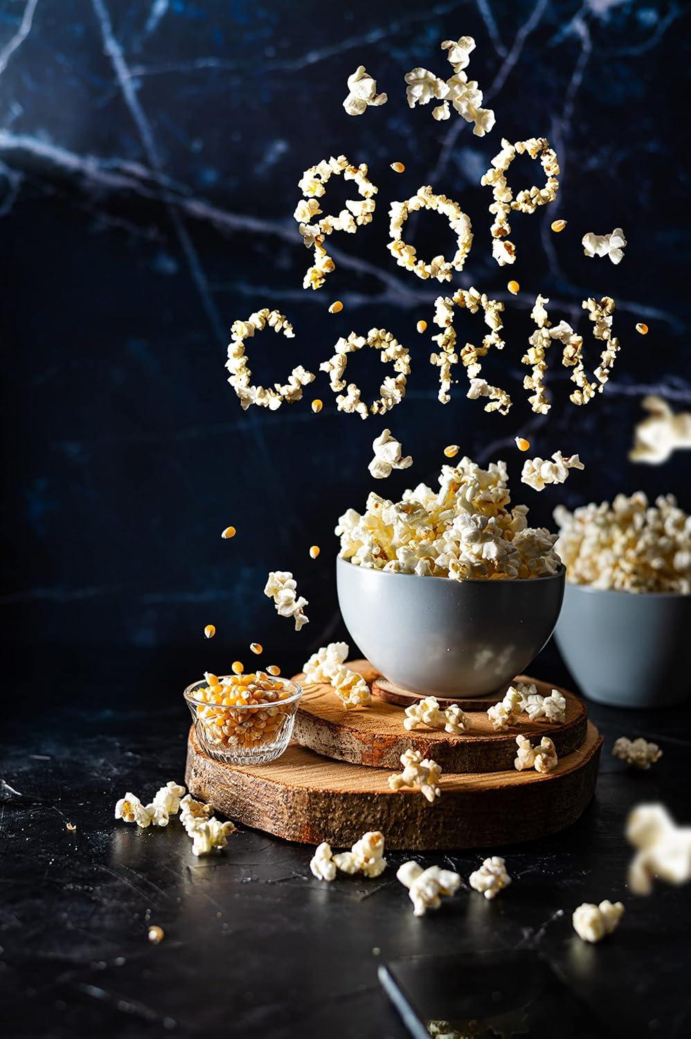 Biojoy Organic Popcorn Corn 2 kg - Unsweetened Unsalted Cinema-Quality ...