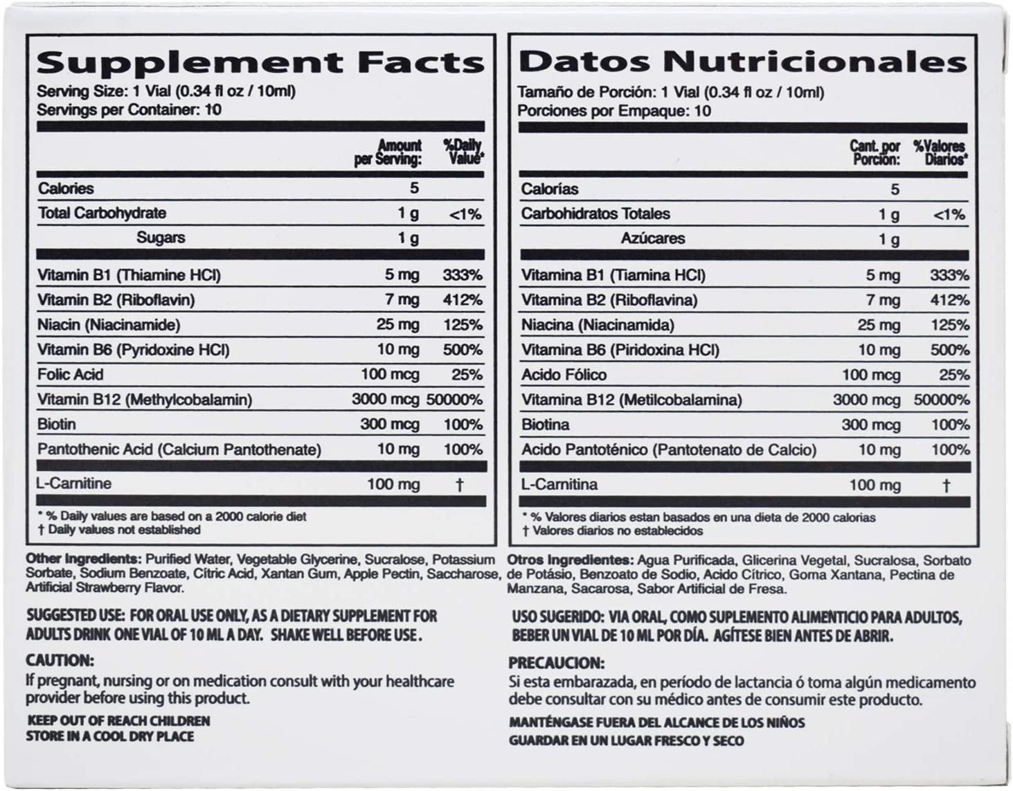 Neurobion B12 Forte - 10 Vials x 10ml | Essential B Vitamin Supplement ...