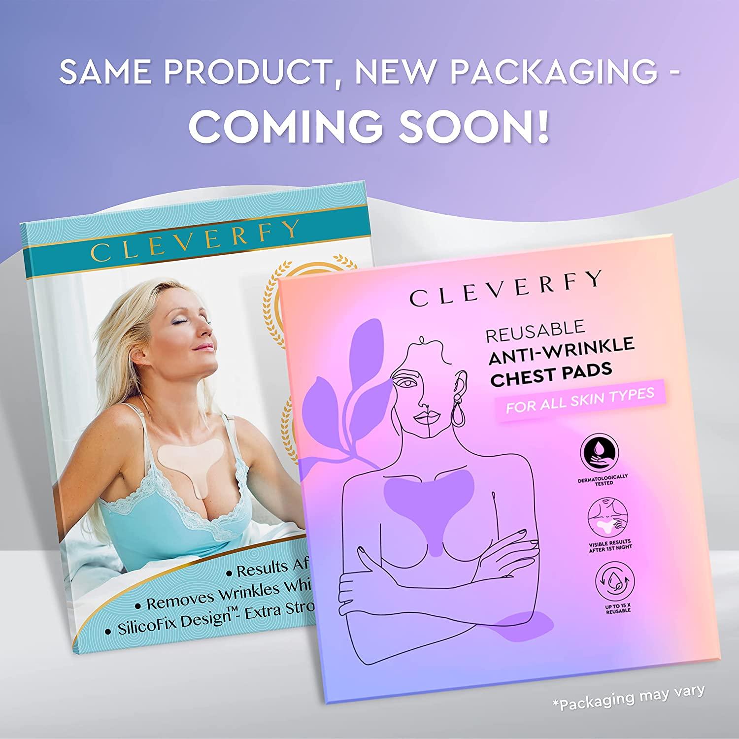 Cleverfy Chest Wrinkle Pads (3 Pack) - Silicone Decollete Anti Wrinkle ... Cleverfy Chest Wrinkle Pads (3 Pack) - Silicone Decollete Anti Wrinkle ...