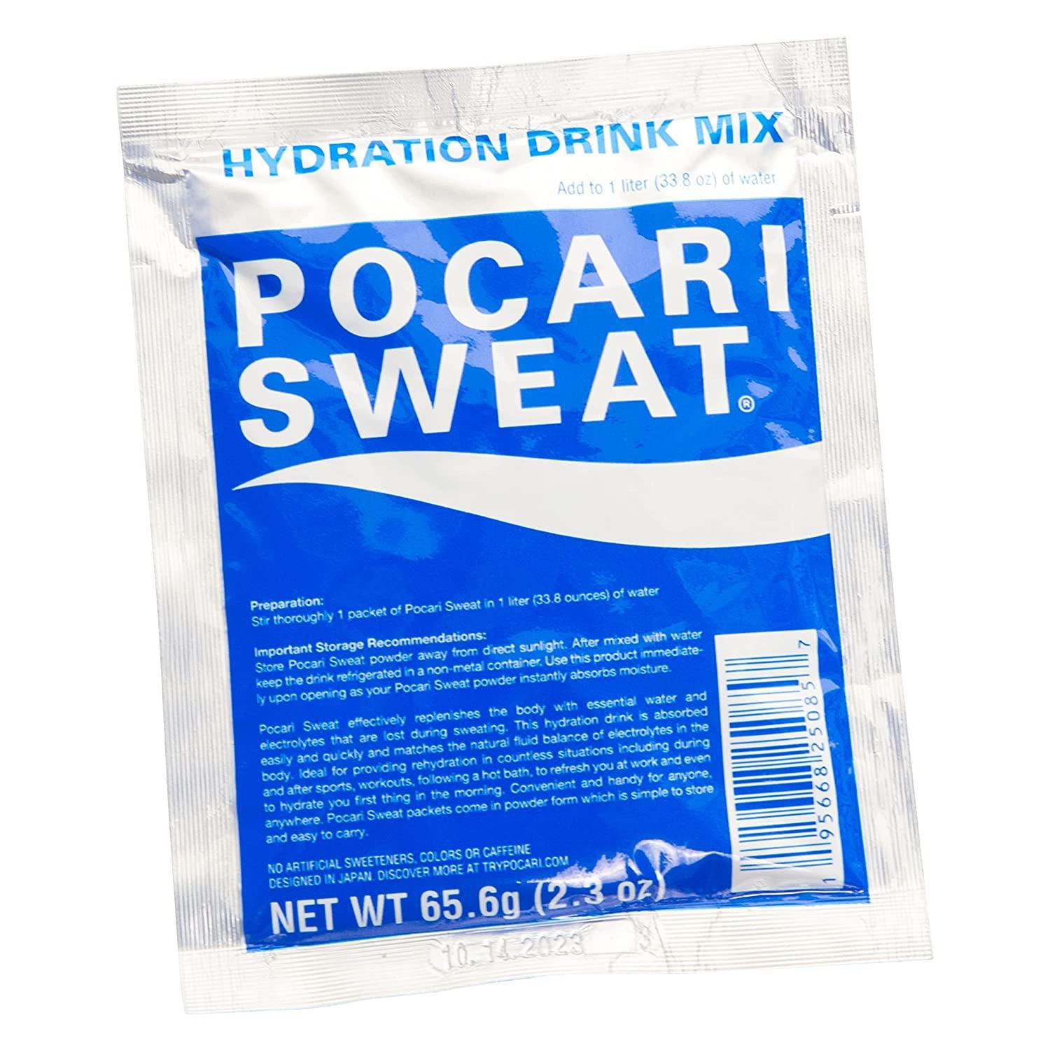 Pocari Sweat Powder 5 Packets - Hydration & Electrolyte Restoration ...