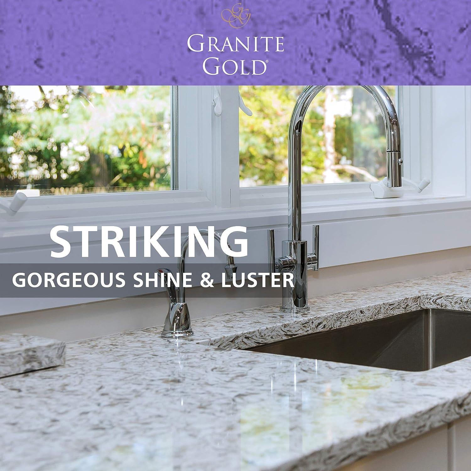 Granite Gold Clean and Shine Spray 24 + 64 Fl Oz Value Pack - Citrus ...