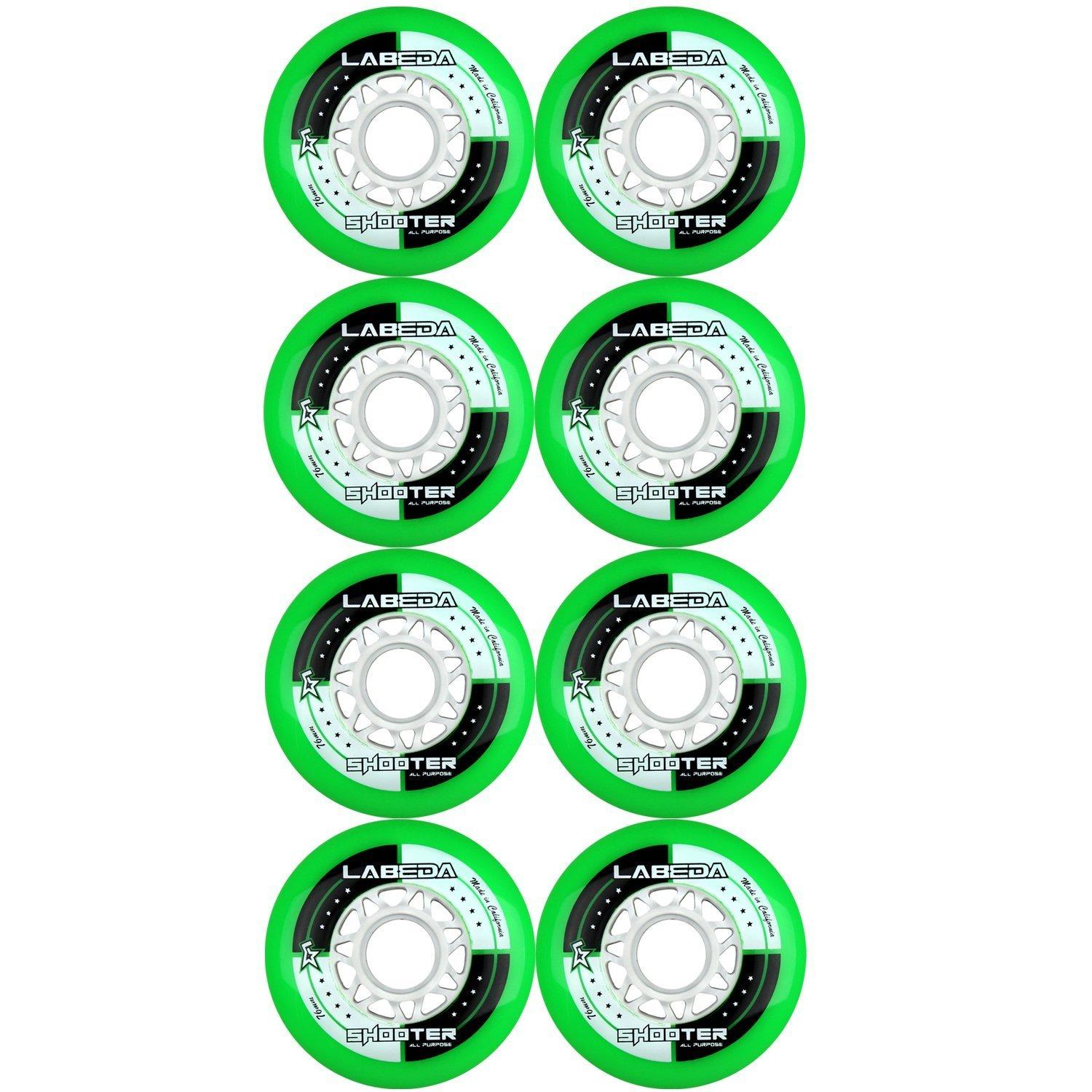 Labeda 76mm Inline Roller Hockey Shooter Wheels - 8 Pack | Buy Now with ...