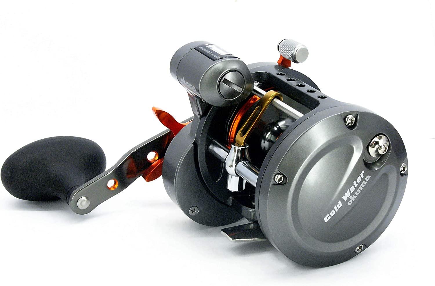 Okuma Cold Water Linecounter Trolling Reel Cw-303d: 420 Yds-20lb | Buy ...