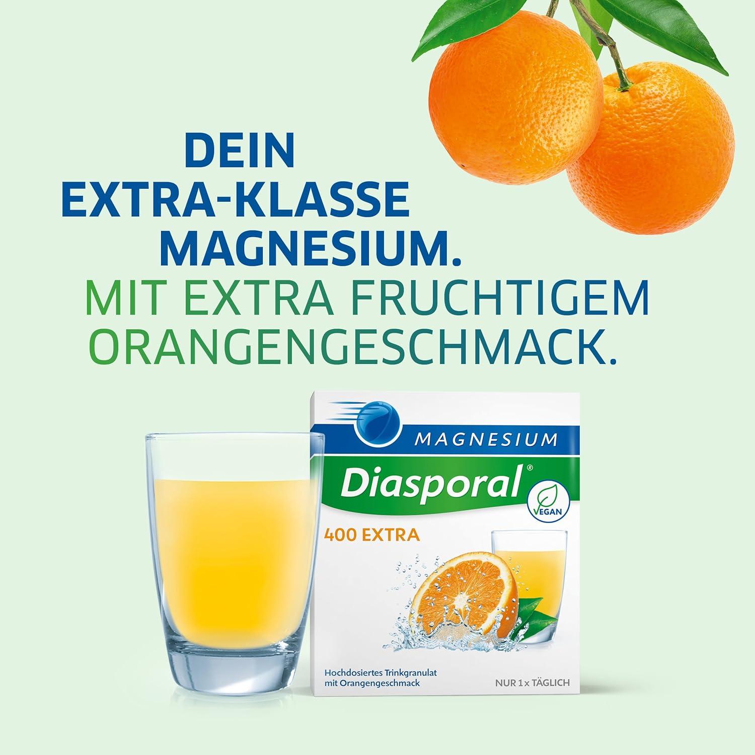 Buy Magnesium Diasporal 400 Extra - Pure Magnesium Citrate Drinking ...