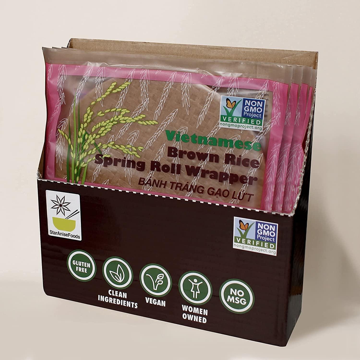 Star Anise Gluten Free Rice Paper Wrappers - 135 Count Spring Roll, Egg ...