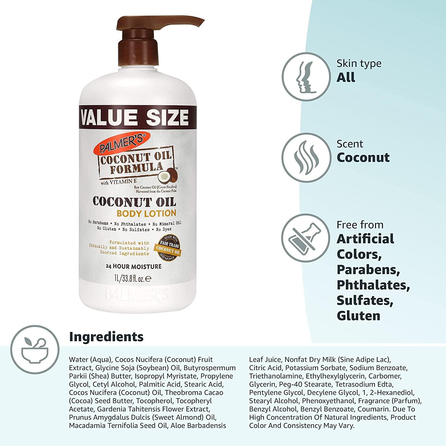 Palmer's Coconut Oil Body Lotion with Green Coffee Extract & Vitamin E ...