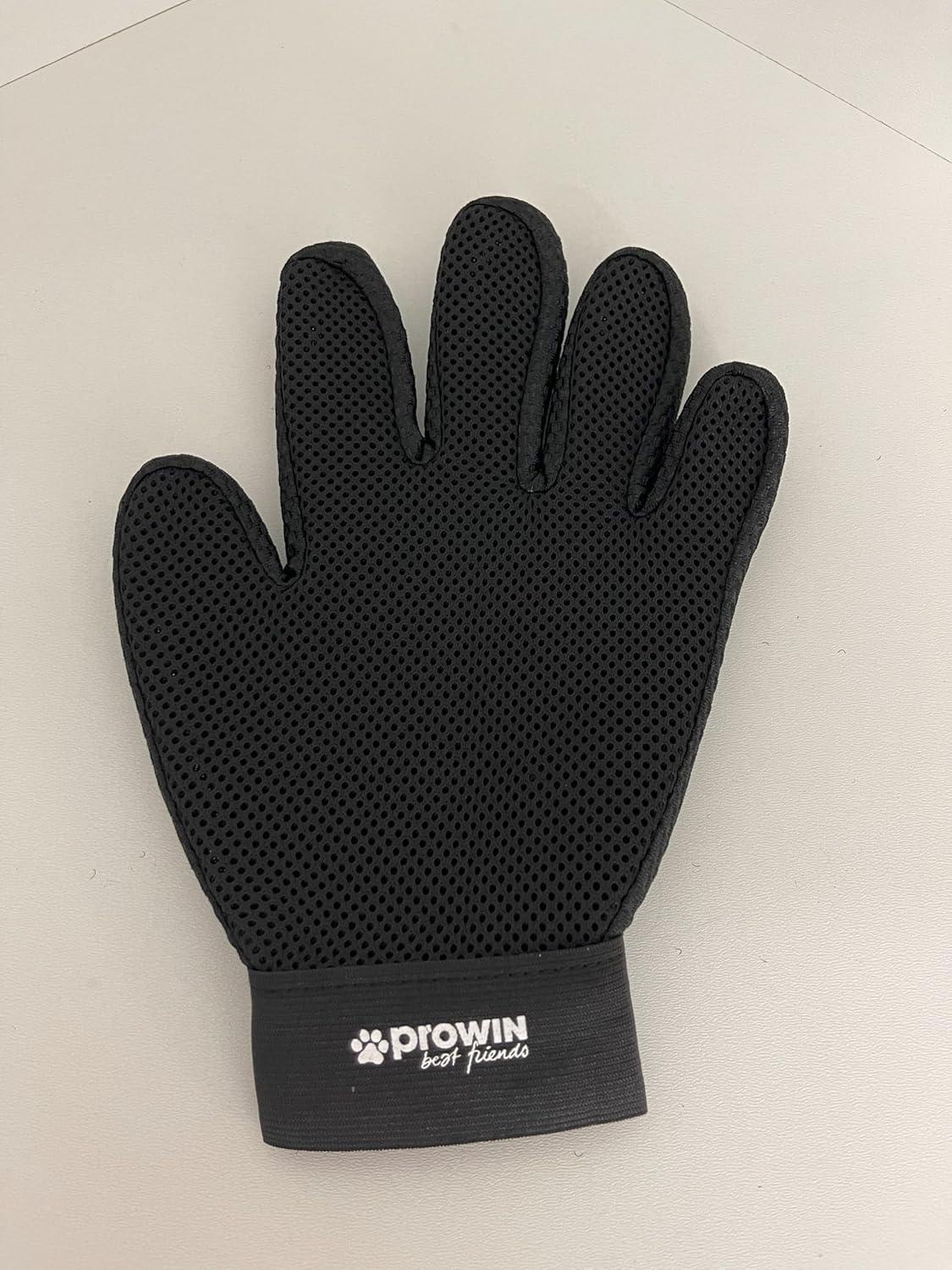 Prowin Best Friends Grooming Glove - Five-Finger Design for Effortless ...