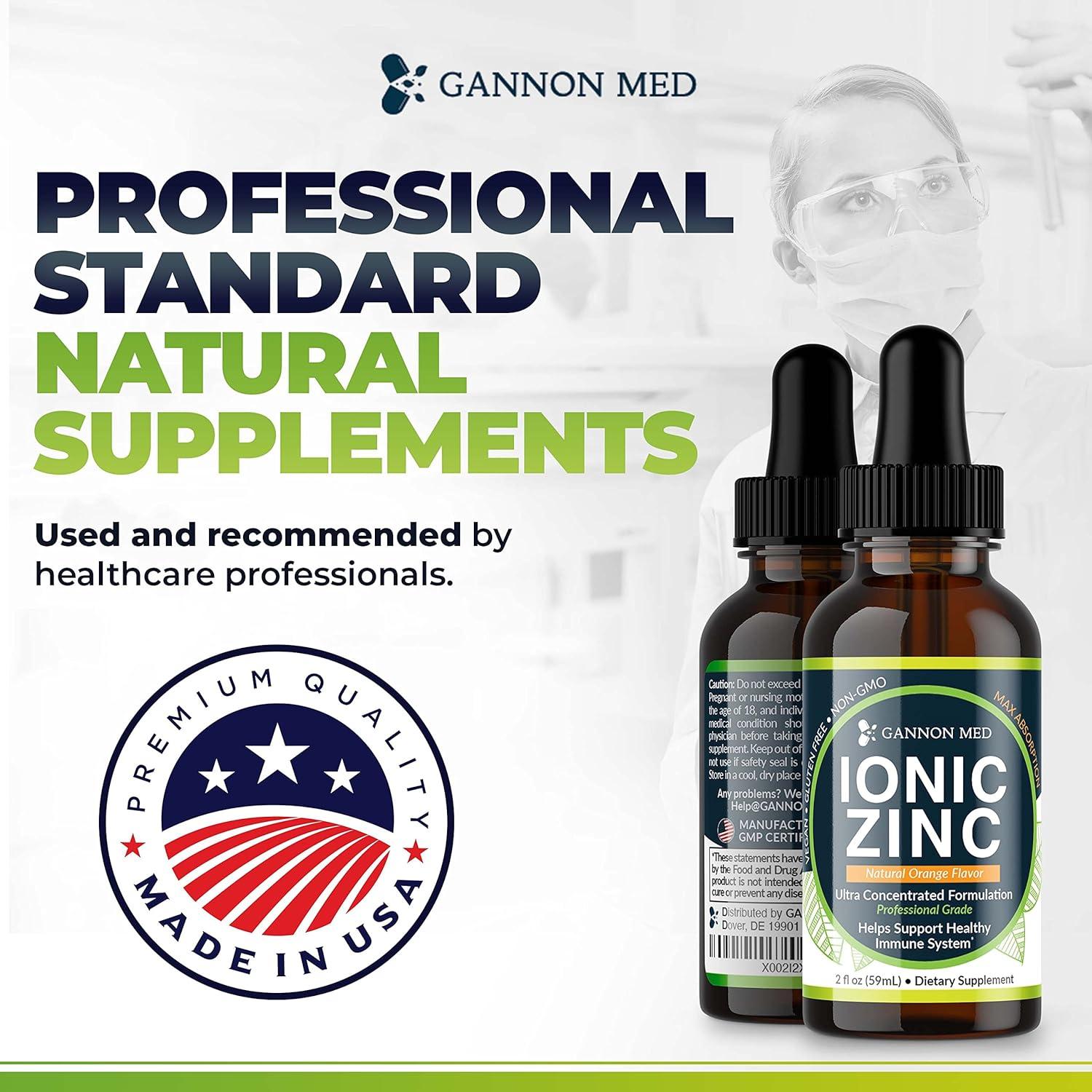 Zinc Chelate Immune Booster - Ionic Zinc Liquid Drops for Immunity ...