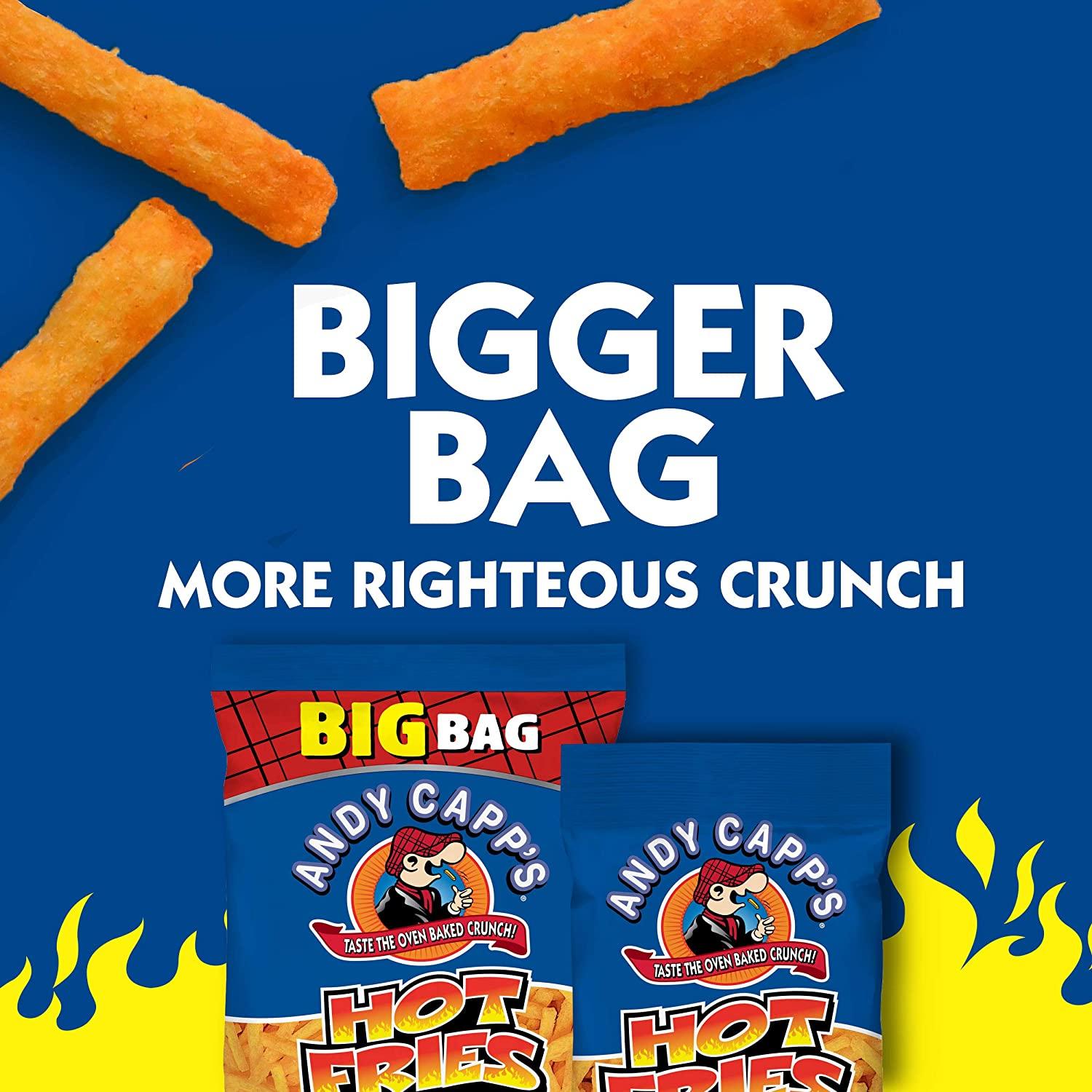 Andy Capp's Big Bag Hot Fries 8 oz - 8 Pack | Buy Now with Express ...
