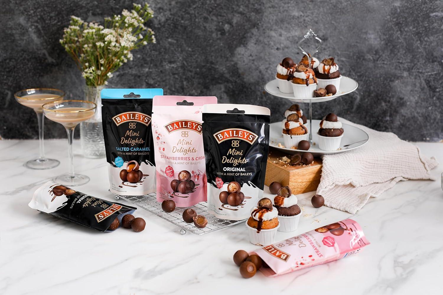 Baileys Chocolate Mini Delights Salted Caramel | 102g Pralines Gift | Indulge in Dard Melting ...