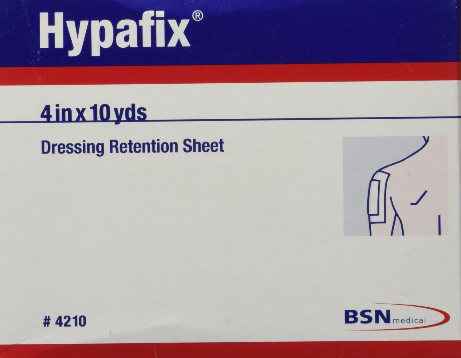 Hypafix Dressing Retention Tape 4 x 10 Yards - 1 Roll | Medical Grade ...