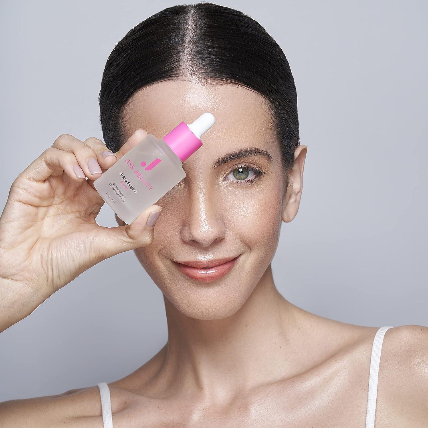 Jess Beauty Shine Bright Serum - Niacinamide & Tranexamic Acid 1fl OZ