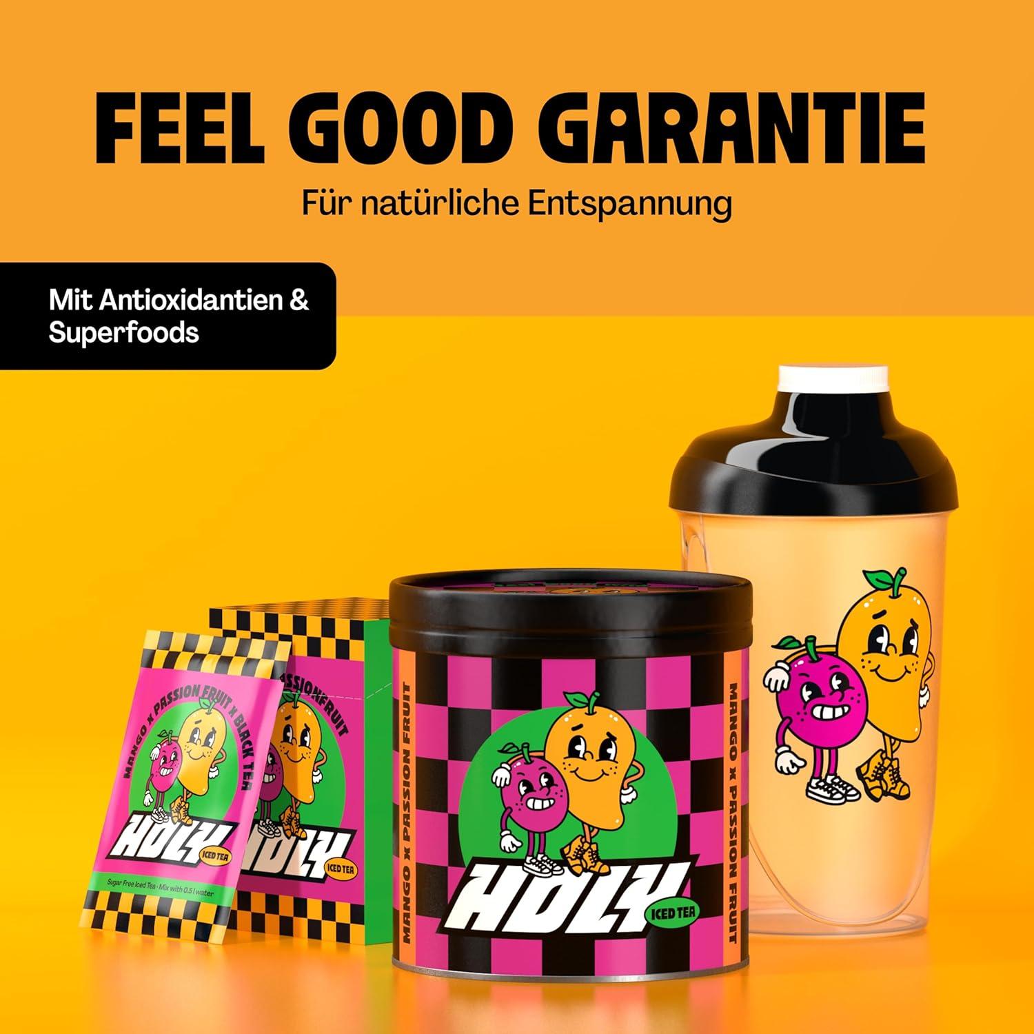 Holy Iced Tea Mango X PassionFruit - 50 Sugar-Free Portions ...