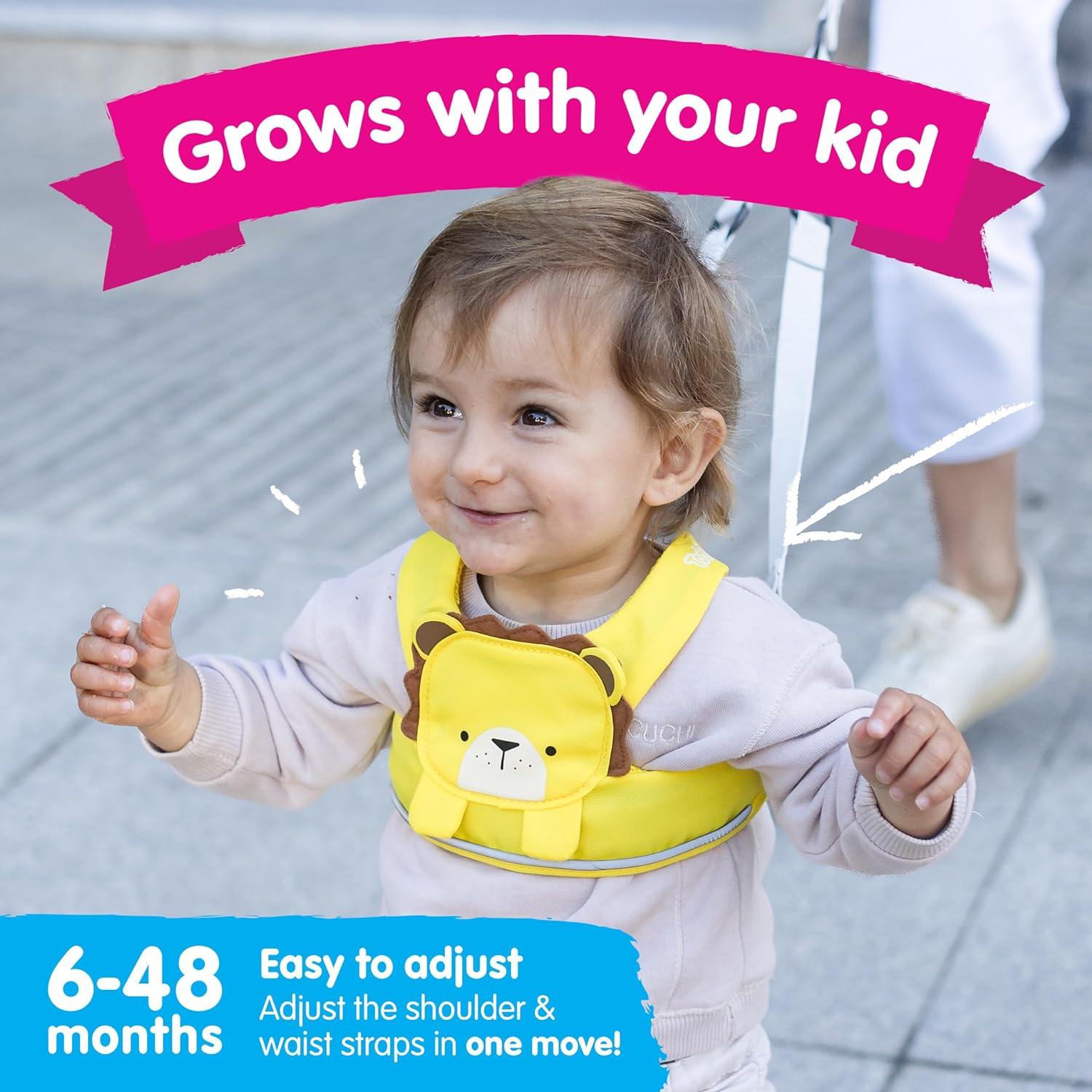 Trunki ToddlePak Leeroy Lion - Fuss-Free Baby Walking Reins | Toddler Safety Harness | Buy Now ...