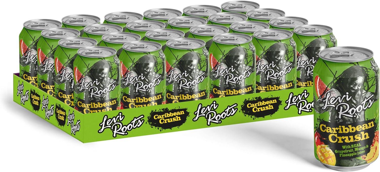 Levi Roots Carribean Crush Sparkling Fruit Juice Drink with Grapefruit ...