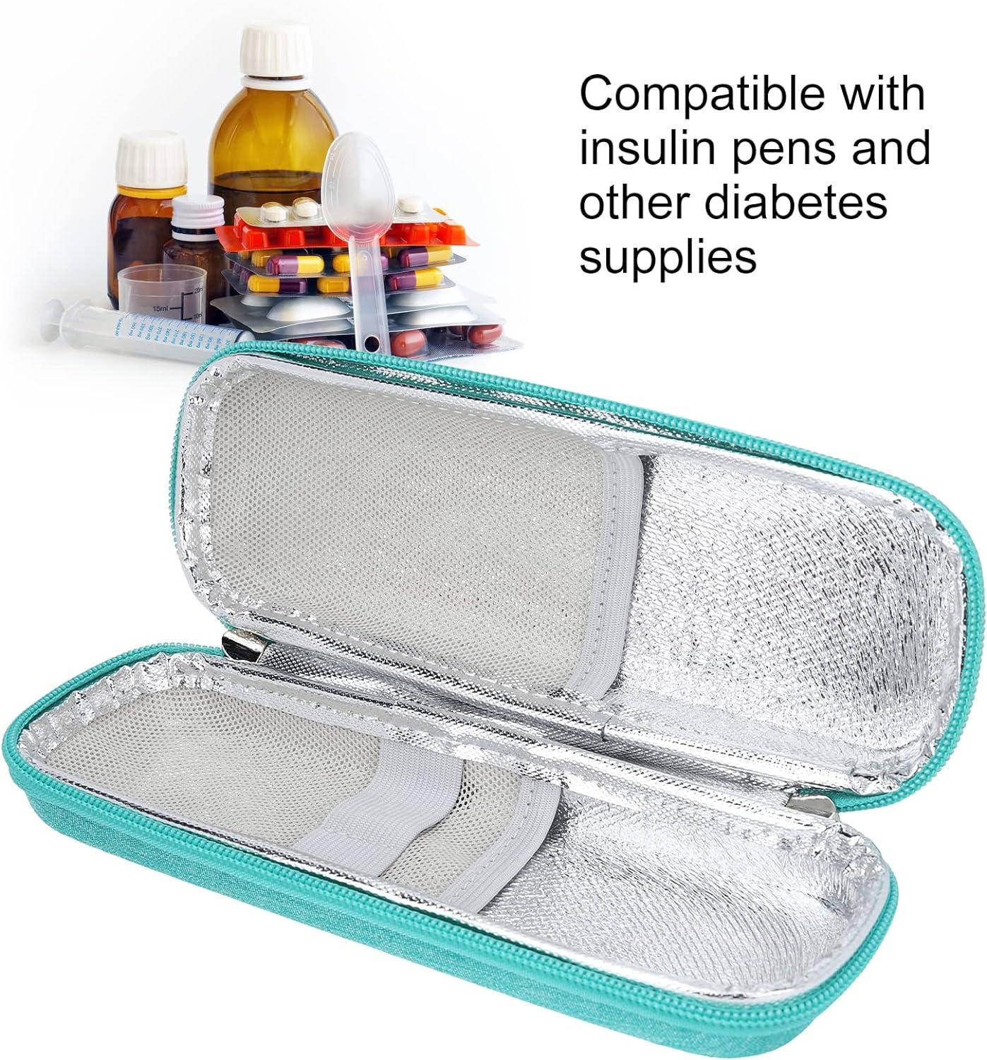 Insulin Pen Case & Travel Refrigerator Bag - Multifunction Organizer ...