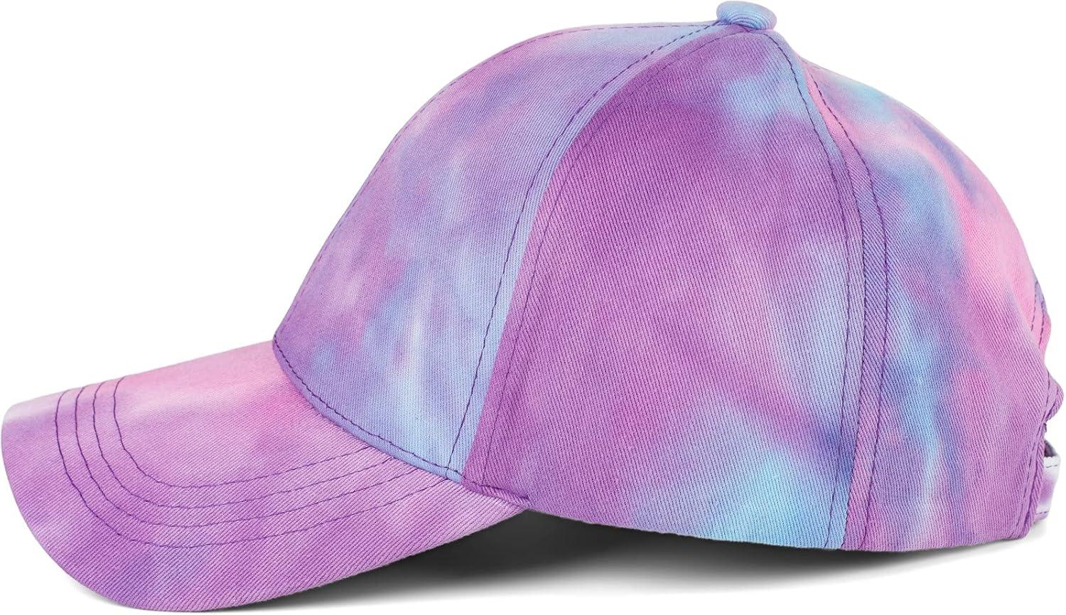 Stylebreaker Women s Turquoise Violet Baseball Cap - Unique Batik ...