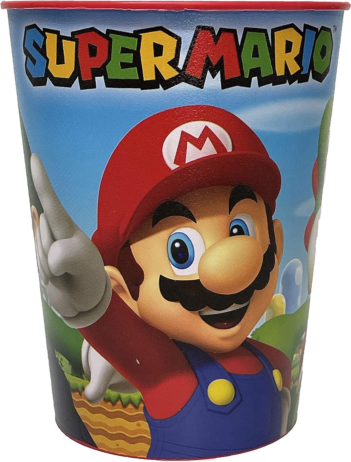 Super Mario Childrens Oral Hygiene Set: Rinsing Cup & Powered ...