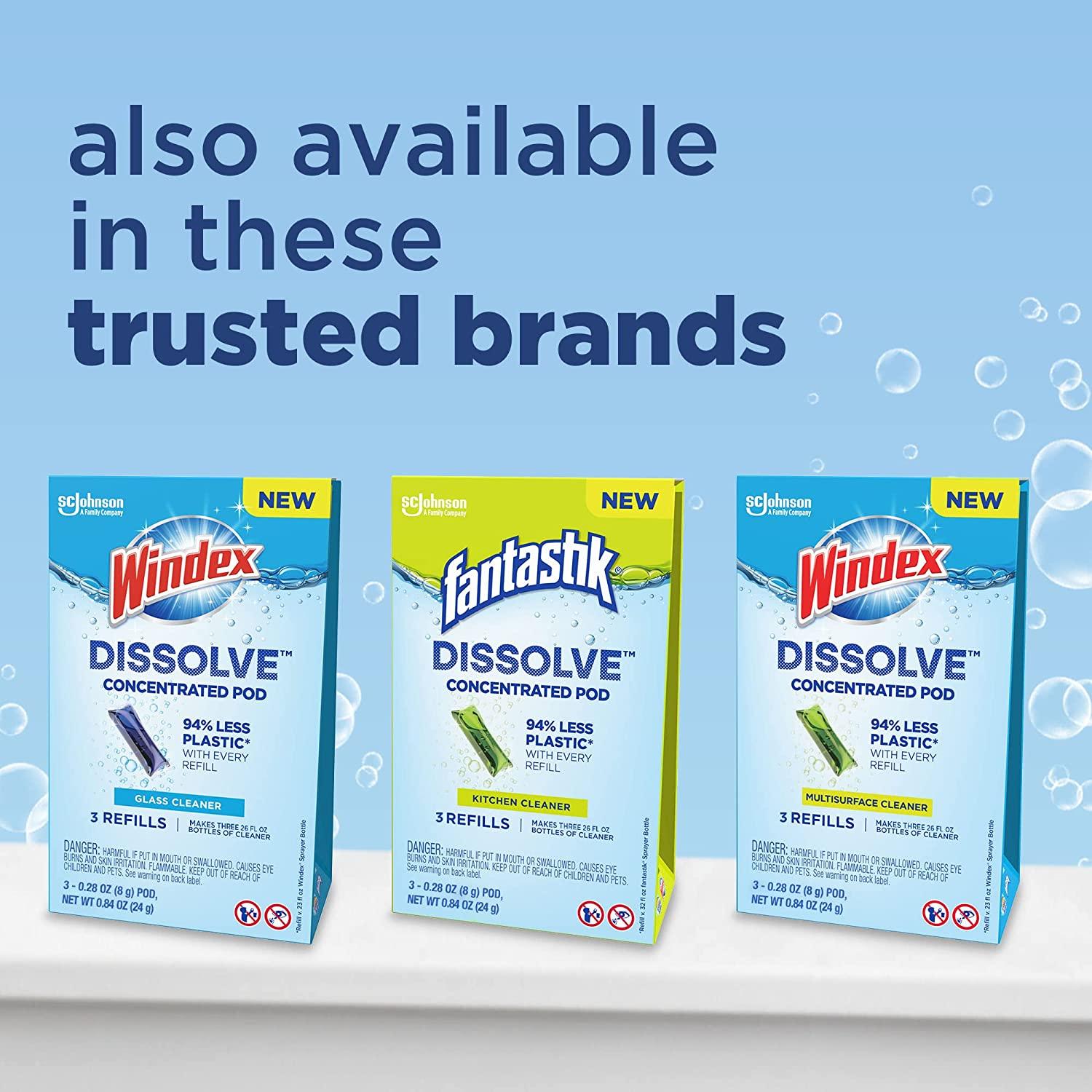 Scrubbing Bubbles Dissolve Pod Bathroom Cleaner Starter Kit - 3 ...