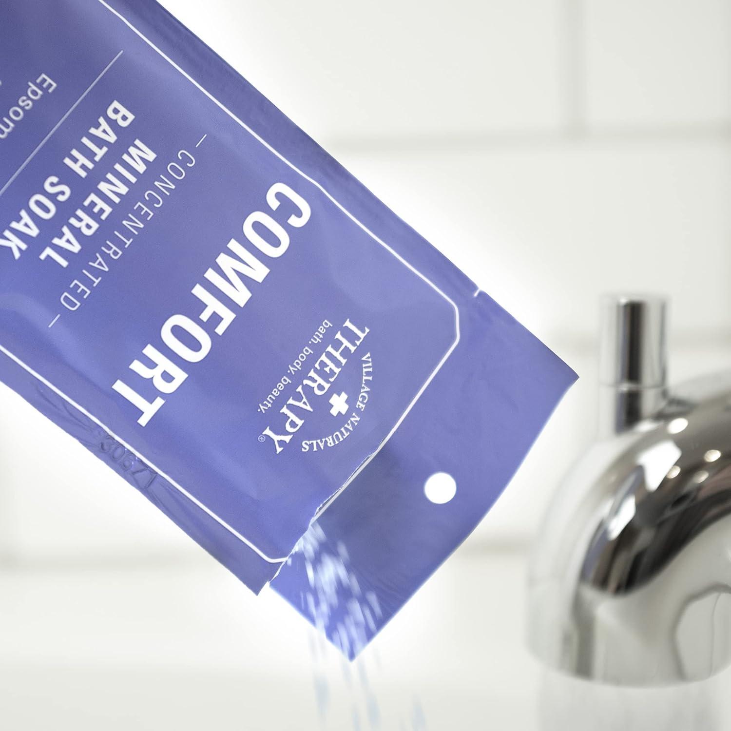 Village Naturals Therapy Rosemary Citrus Mineral Bath Soak 2 Oz Pack of ...