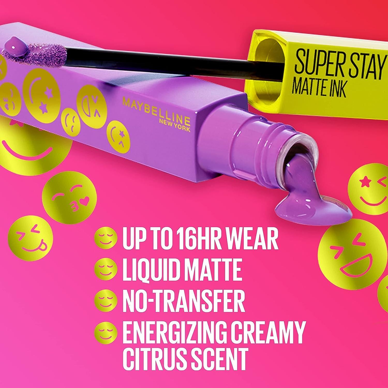 Maybelline Super Stay Matte Ink Lipstick in Motivator Red | Long ...