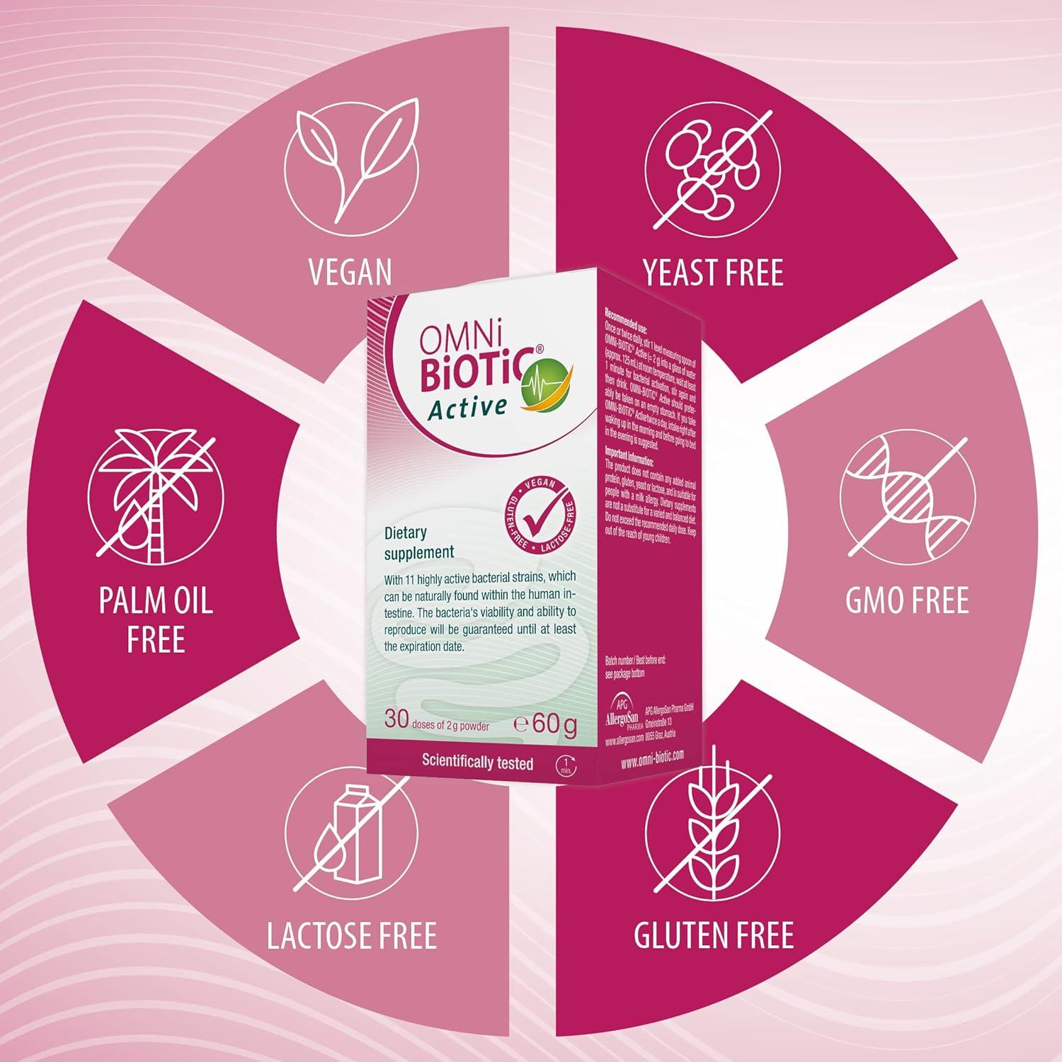 OMNi BiOTiC Active | 30 Servings | 11 Bacterial Strains | 10 Billion ...