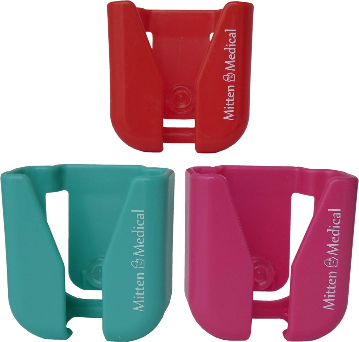 Set of Three Mitten Stethoscope Holders with Scrub-Lock in Assorted ...