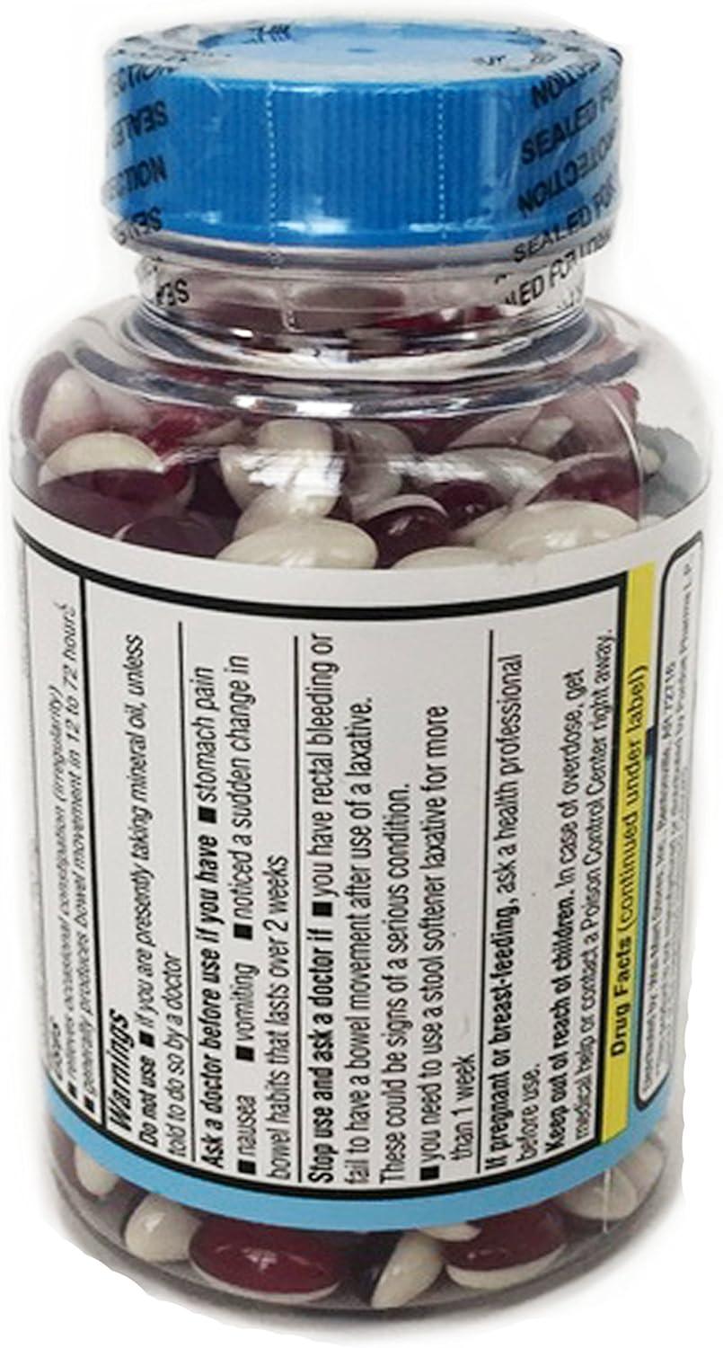 Equate Stool Softener 100mg 280 Softgels | Compare to Colace | Fast ...