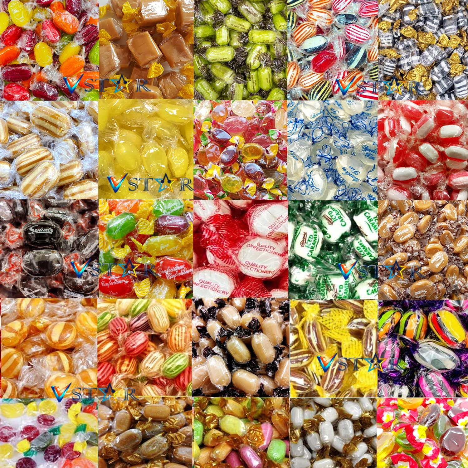 Pick & Mix Sweets Retro Candy Sweets Assorted Wrapped Sweets ...