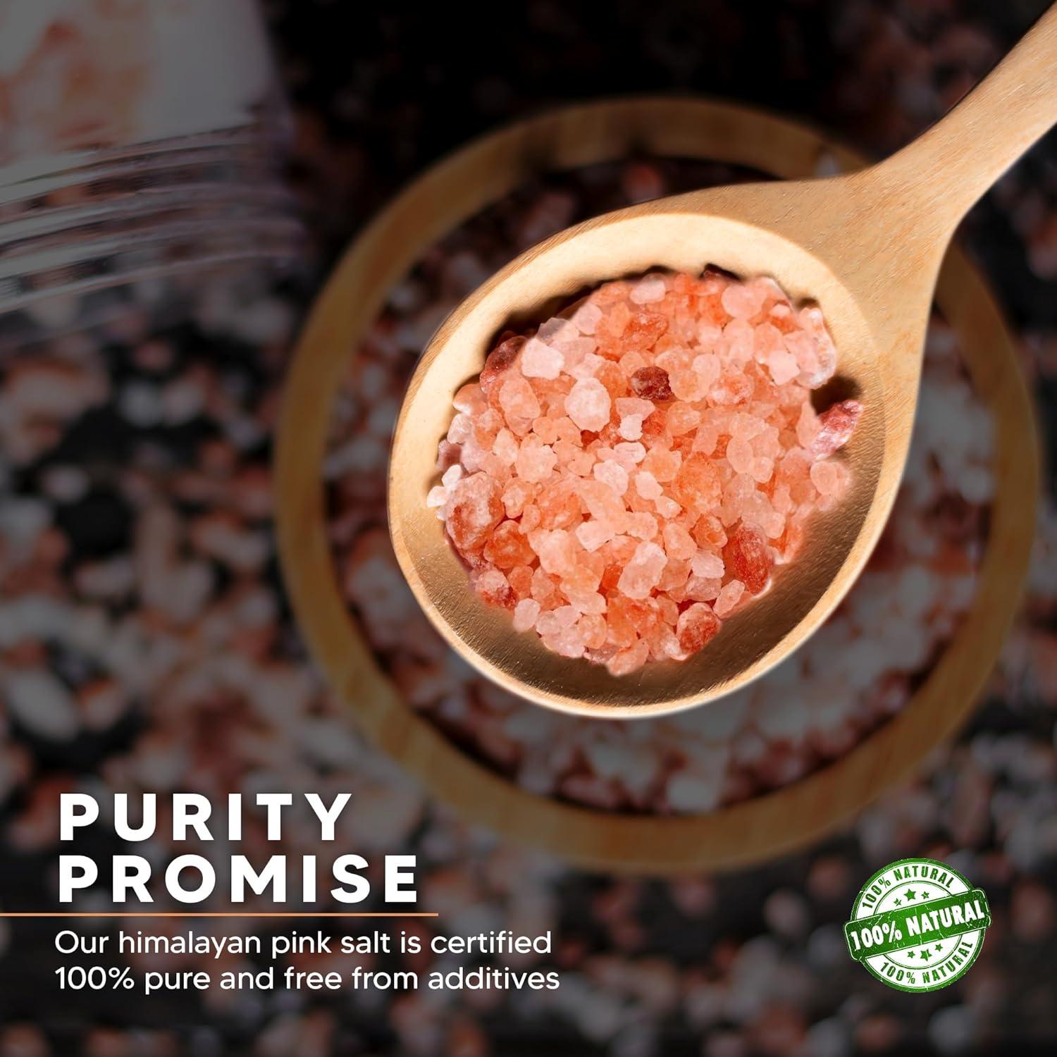 Pure Himalayan Pink Salt (Fine) 500g | 100% Natural | Premium Unrefined ...