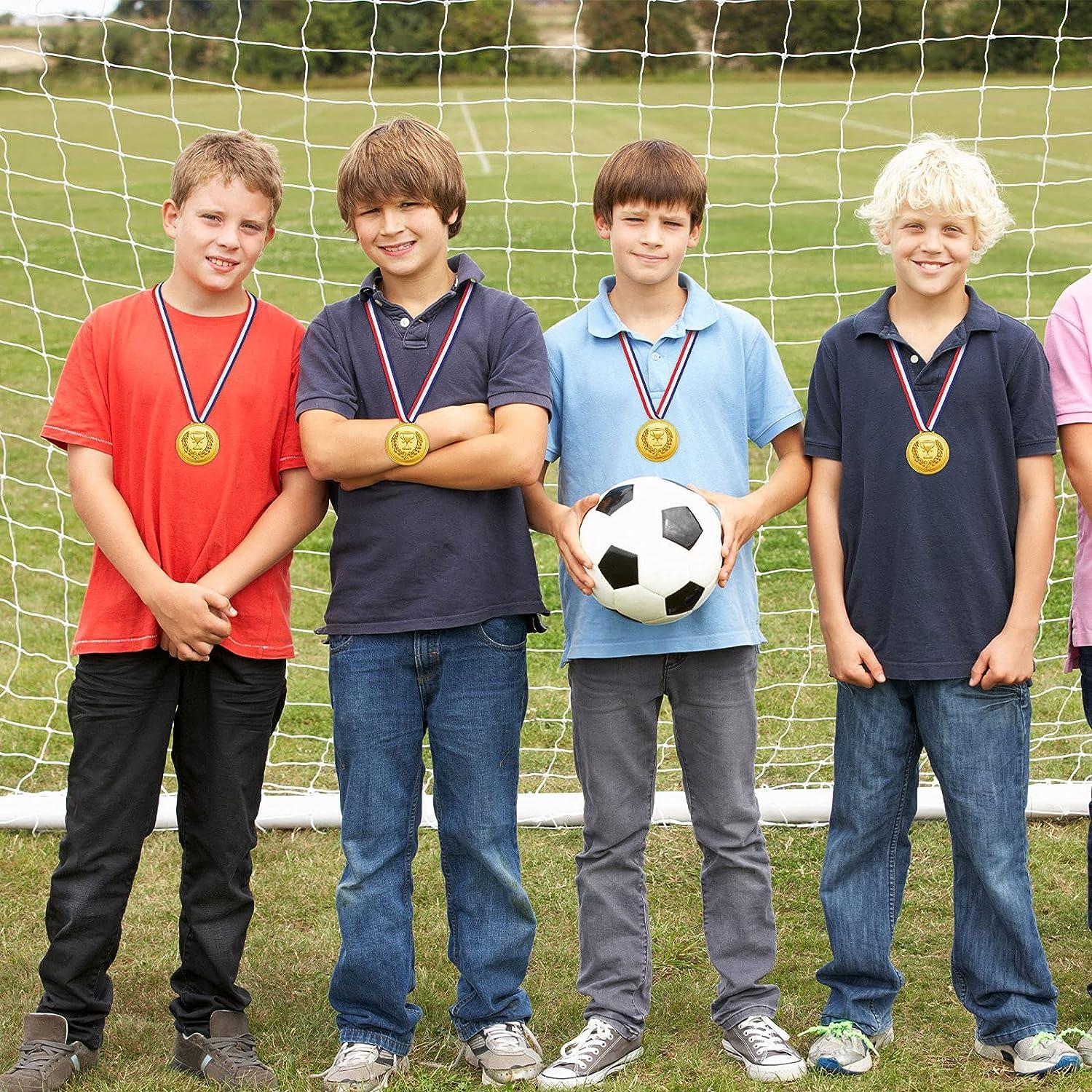 30 Gold Olympic Medals 2.36 Inch - Sports Awards for Kids & Adults ...