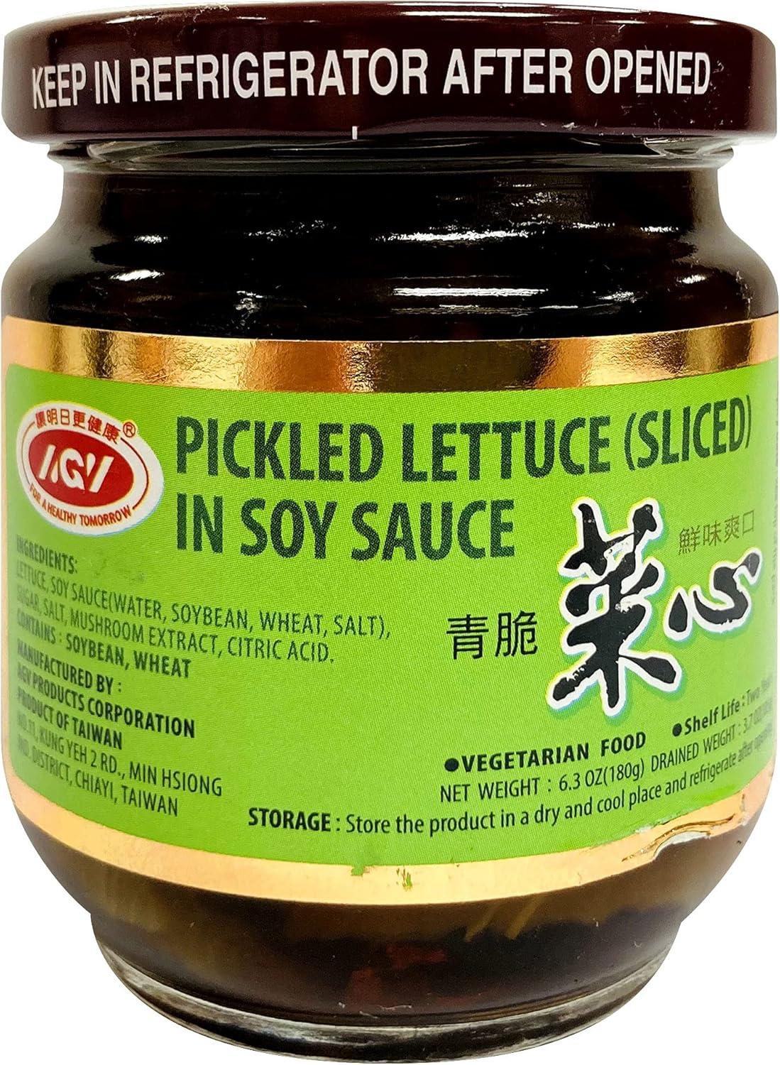 Agv - Pickled Sliced Lettuce In Soy Sauce 170g | Buy Now with Express ...