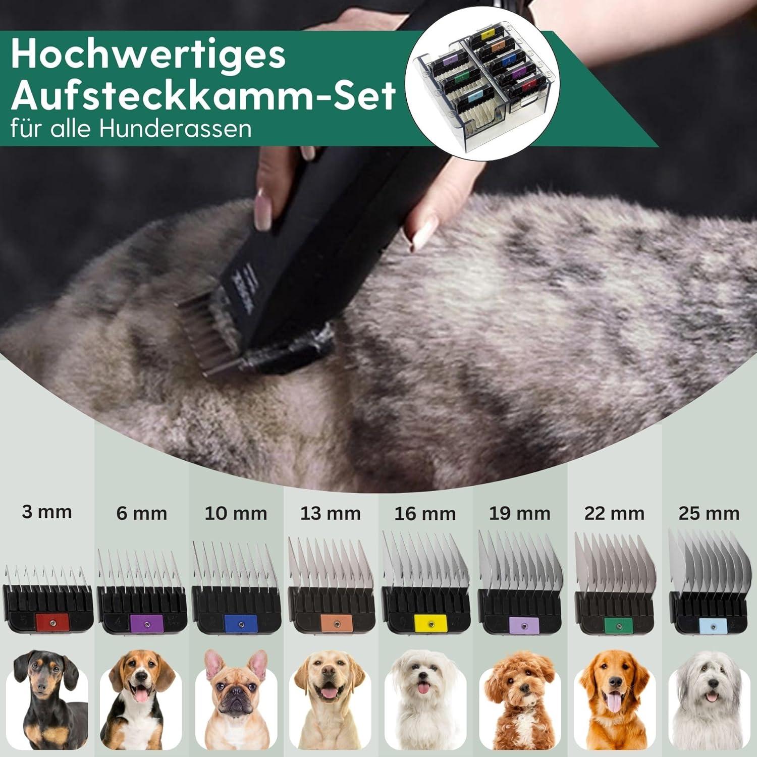 Moser Max 45 Dog Clipper - Powerful 2-Speed Animal Hair Cutter ...