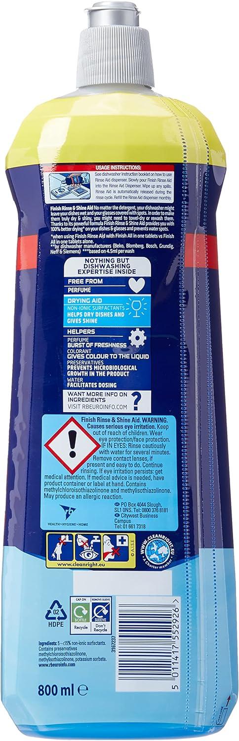 Finish Rinse Aid Shine & Protect 800ml - Original Formula | Buy Now ...