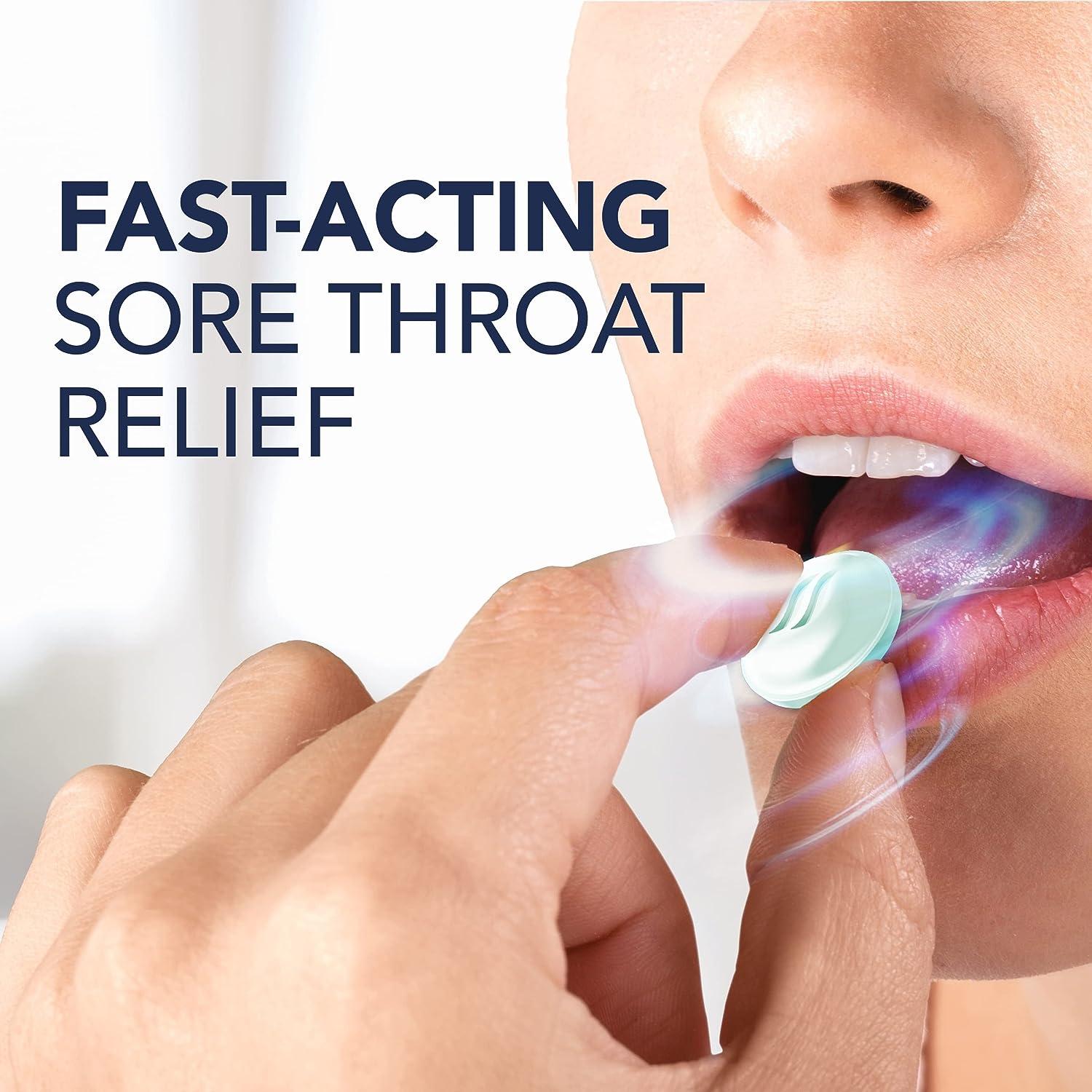 Vicks VapoCool Sore Throat Lozenges - Winterfrost - 16 Count | Buy Now ...