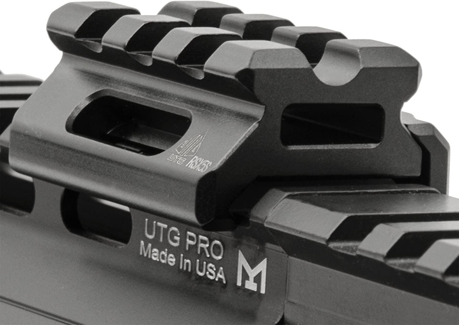 UTG Leapers MT-RSX5S Super Slim Picatinny Riser Mount - 12 Height, 3 ...
