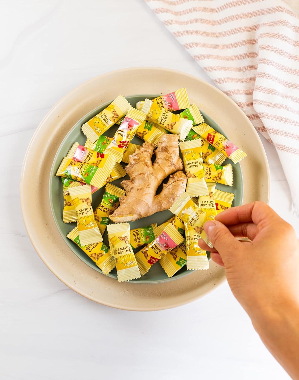 Prince of Peace Ginger Chews with Mango 1 lb. Candied Ginger Mango ...