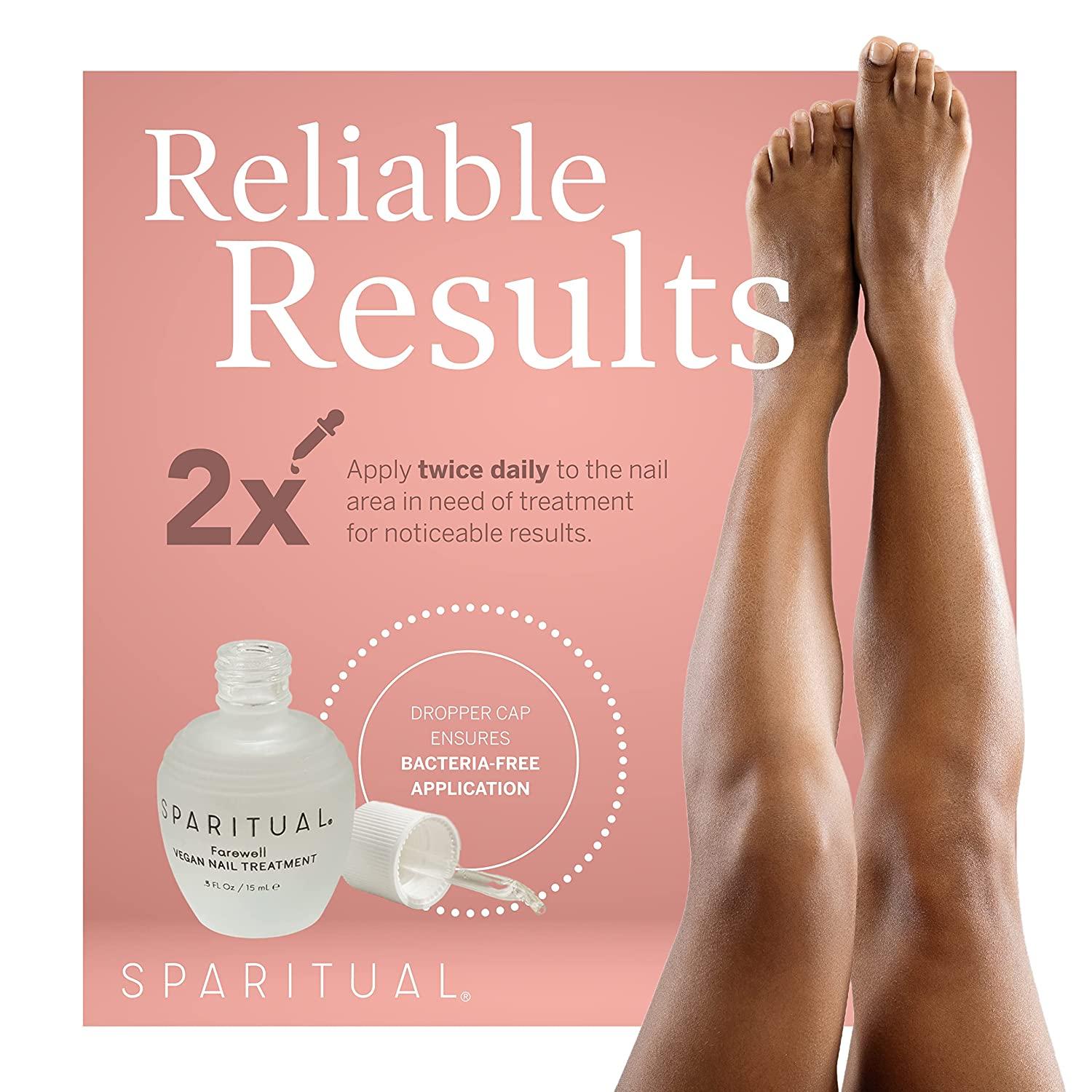 SPARITUAL Apple Fruit Farewell Vegan Nail Treatment 0.5oz - Protect ...