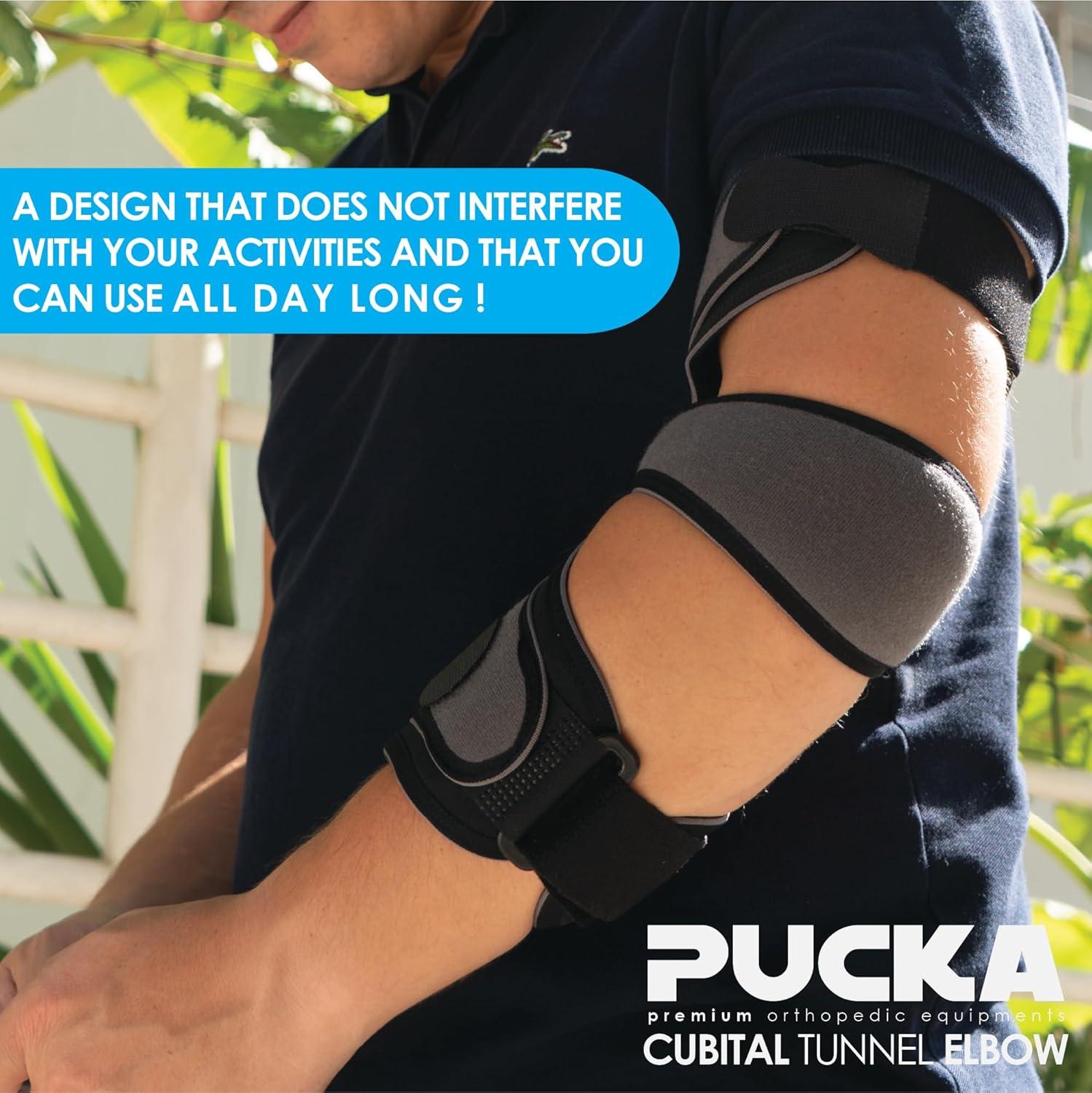 Buy Pucka Elbow Orthosis for Cubital Tunnel Syndrome - Adjustable Night ...