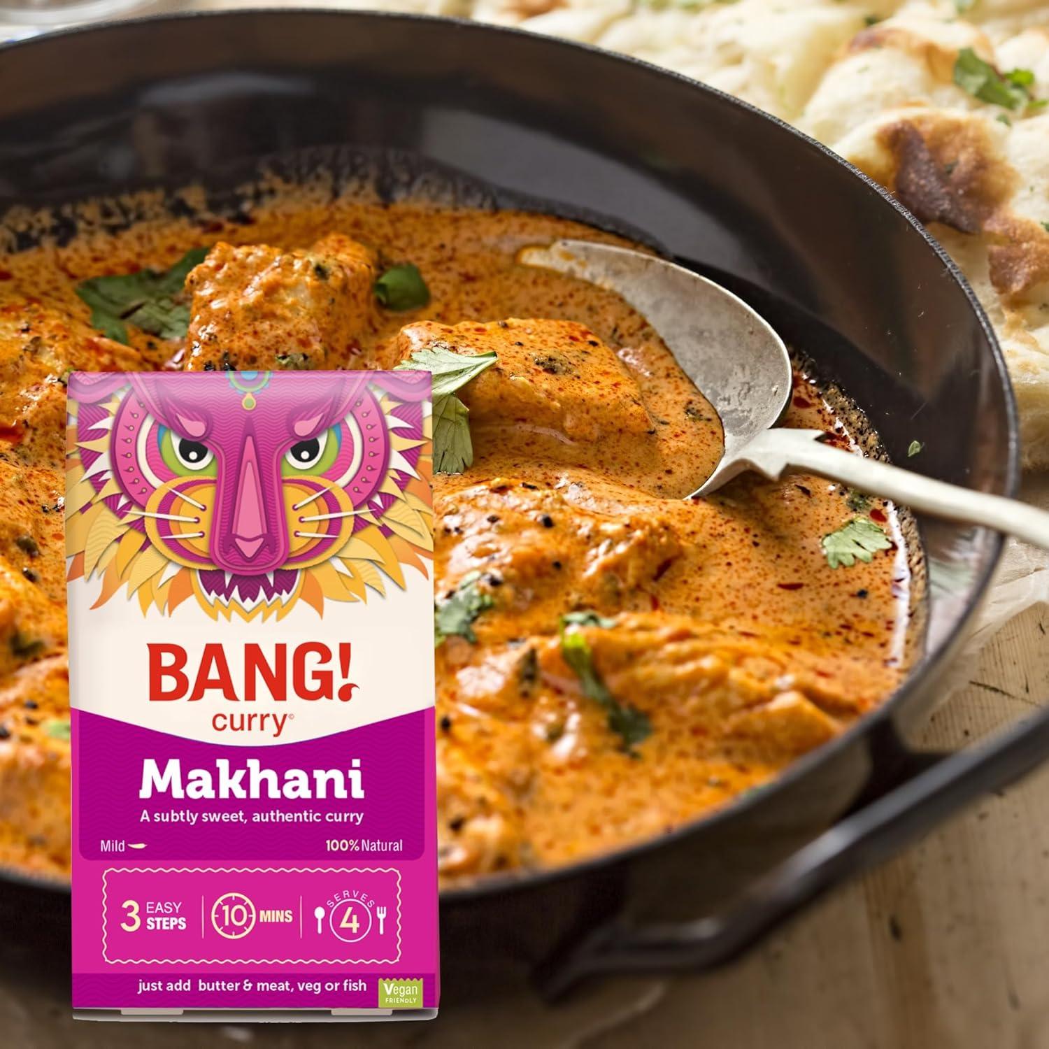Makhani Curry Sauce Kit | Authentic Easy to use | Mild restaurant style ...