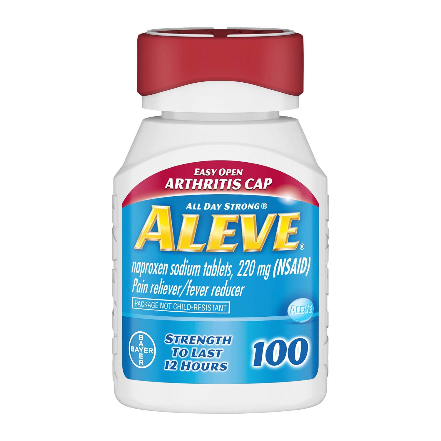 Aleve Arthritis Easy Open Caplets - 100ct | Pain Relief for Arthritis ...