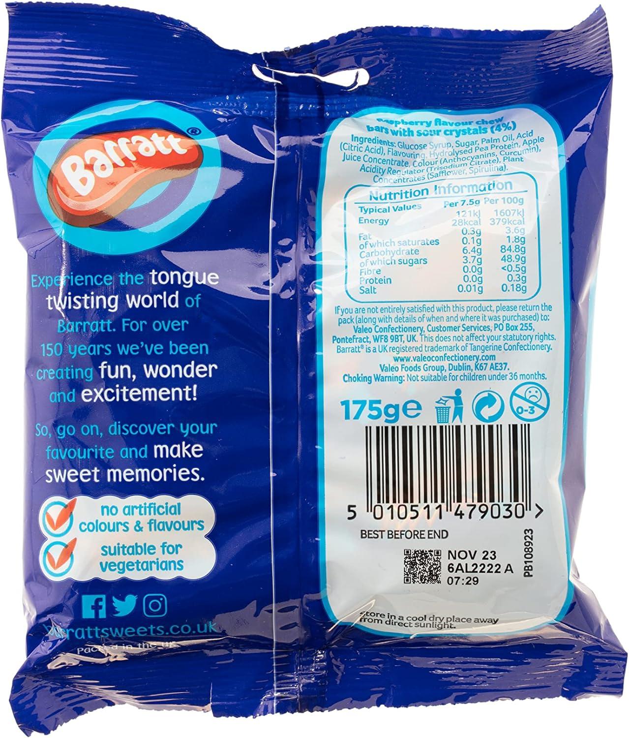 Barratt Wham Mini Chews with Sour Crystals 175g (Pack of 11) | Buy Now ...